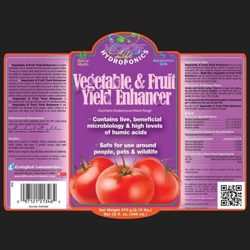 PREMIUM VEGETABLE & FRUIT YIELD ENHANCER | MicrobeLifeHydro